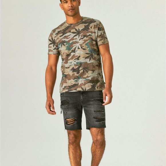 Lucky Brand | Shirts | Lucky Brand Mens Camo Weed Leaf T Shirt ...